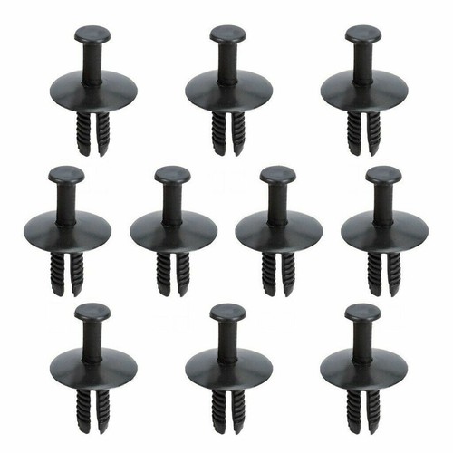 10x 6mm Hole BMW Push In Trim Clips Spruce Arch Liner Plastic Panel ...