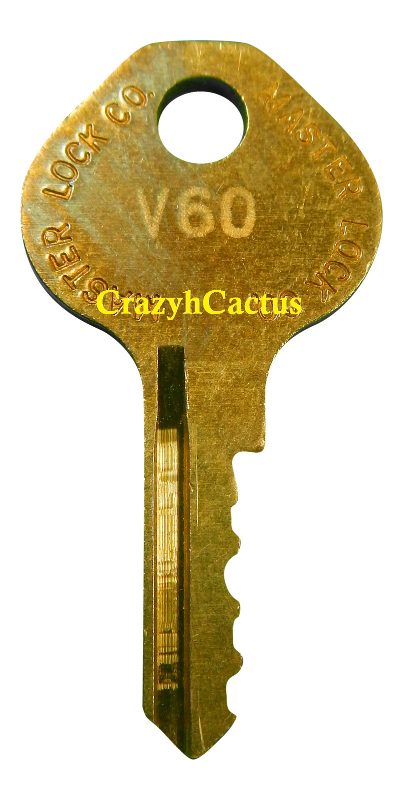 Master Lock Padlock 1525 1585 2010 2076 Control Key OEM Original Master ...