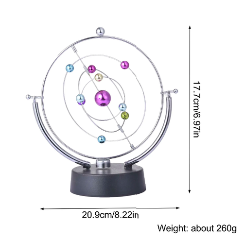 Kinetic Art Electronic Perpetual Motion Asteroid Desk Toy Home ...