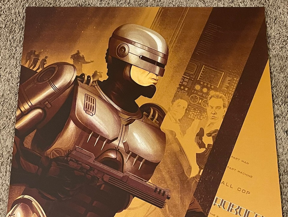 2014 Kevin Tong Mondo Poster Print - ROBOCOP, Variant, 24x36, #’d 16/ ...