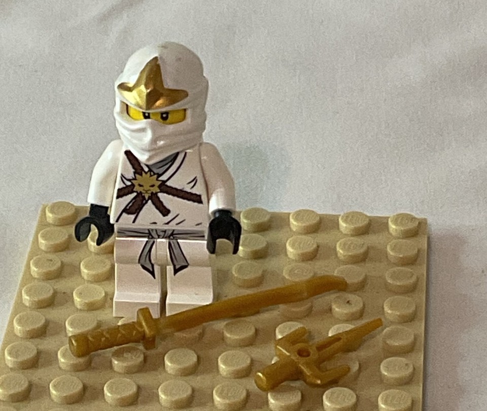 Lego Ninjago Zane Minifigure The Golden Weapon Authentic | eBay