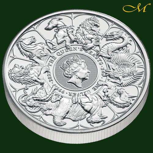 2021 Queen's Beast Completer 2oz Silver STACKER PRICING - CLEARANCE ...