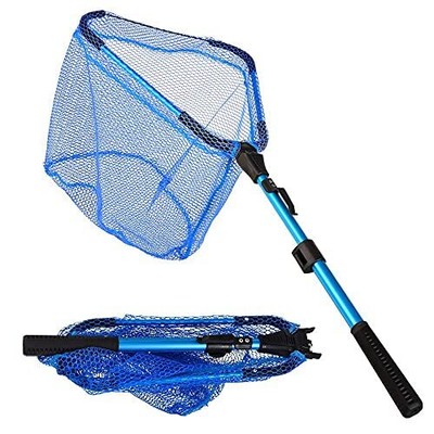 Folding Fishing Net For Freshwater Saltwater Landing Net For Fishing ...