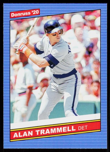 2020 Donruss Alan Trammell #225 BASEBALL Detroit Tigers | eBay