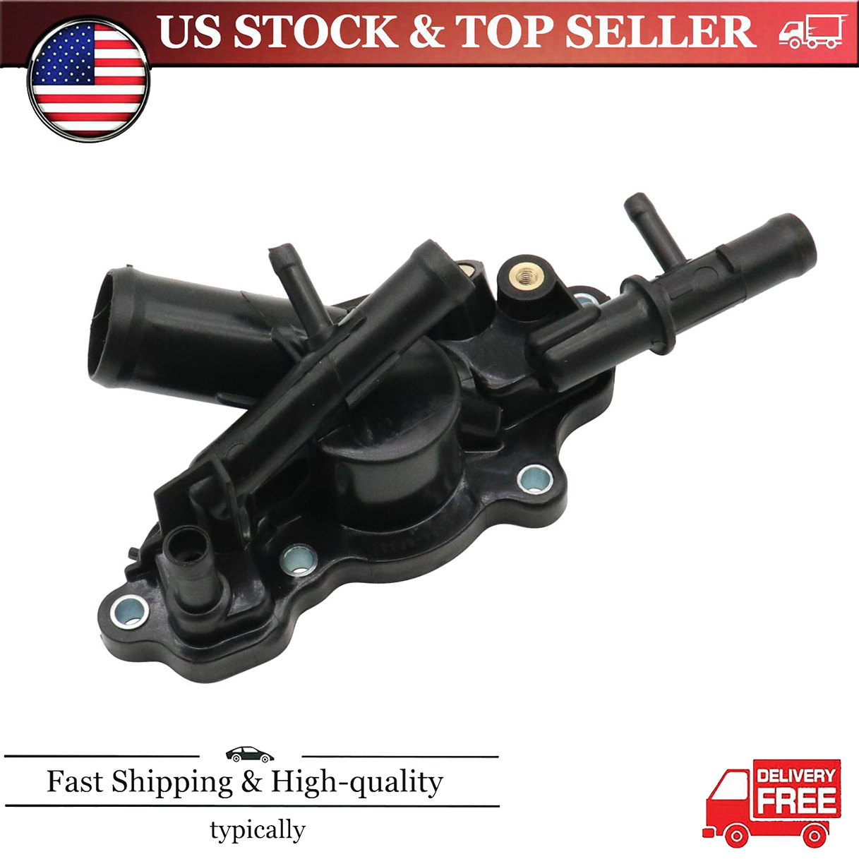 NEW Water Control Valve Outlet For Nissan Sentra 11060-3RC1A 2013-2019 ...