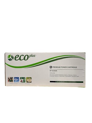 Eco Plus Premium Compatible 647A (CE260A) Toner Cartridge, Black 8.5K ...