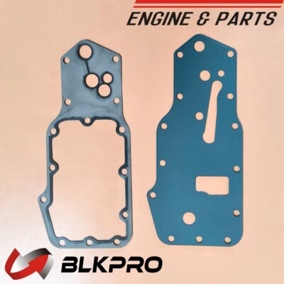 OEM DCEC Oil Cooler Gasket Set For Dodge 5.9L Cummins 89-02 6B B5.9 ...