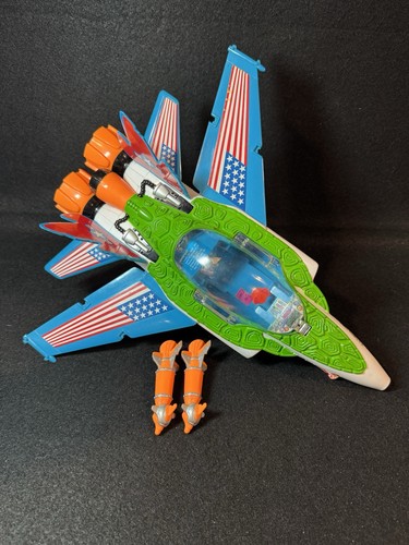 TMNT Teenage Mutant Ninja Turtles Bubble Bomber Jet Plane Nearly ...
