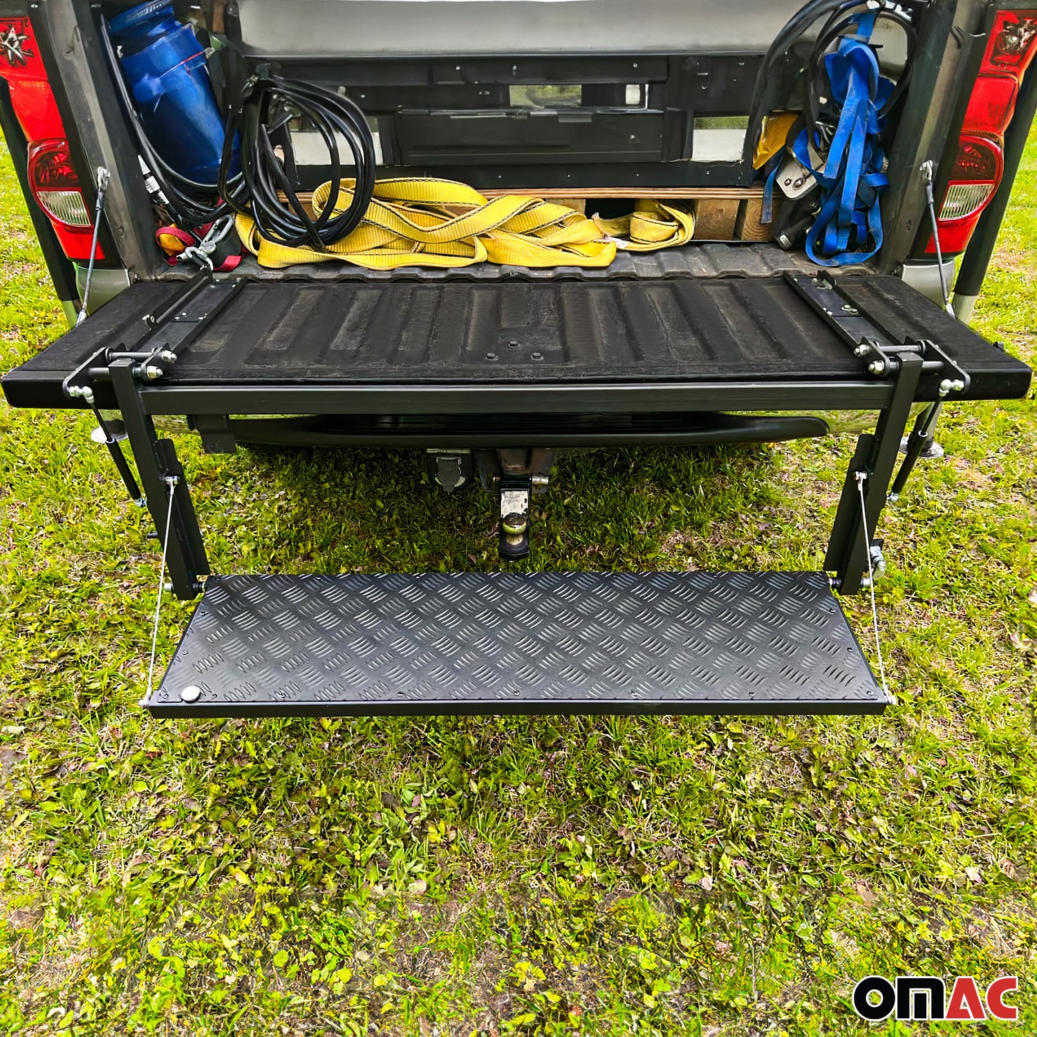 Foldable Hitch Tailgate Step Truck Bed Step for Jeep Gladiator Trunk ...
