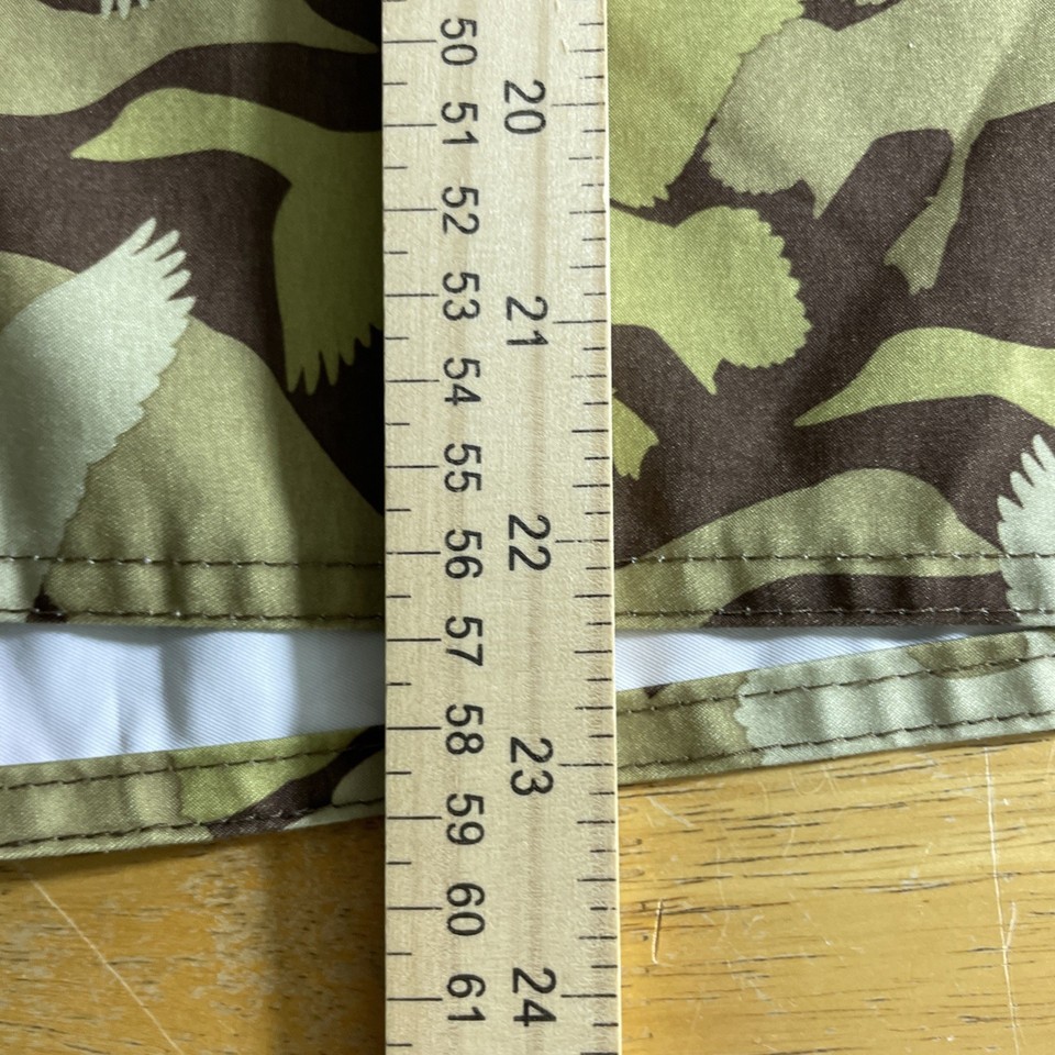 Duck Dynasty Board Shorts Mens 38 Brown & Green Camo Elastic Waist Tie ...