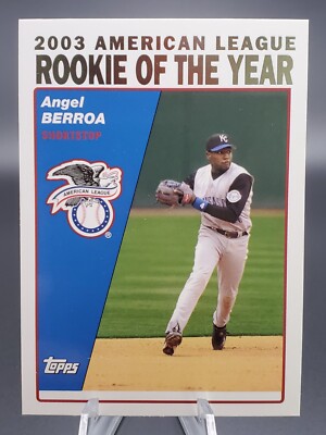 2004 Topps Angel Berroa AL Rookie of the Year #717 KC Royals | eBay