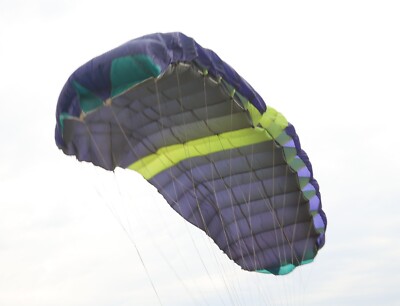 Jedei 105 airlocked skydiving elliptical parachute 9 cell ZP canopy | eBay