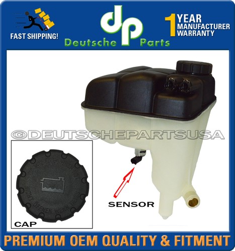 Mercedes-Benz R230 SL Coolant Expansion Tank + Cap + Sensor 2305000149 ...