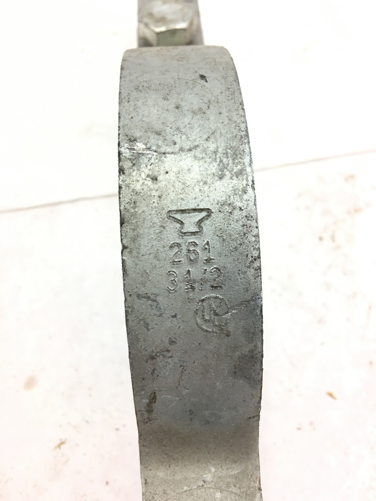 NEW ANVIL #261 3 1/2" Steel Pipe Clamps, FAST SHIPPING! (B369) | eBay