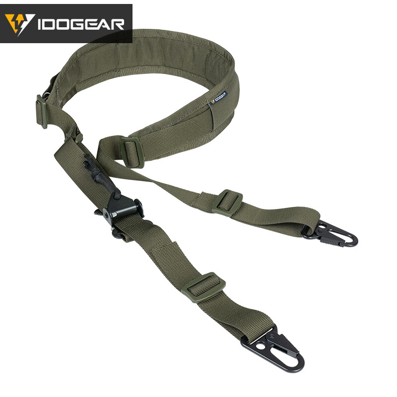 IDOGEAR Tactical Rifle Sling Ferro Style Slingster 2 Point Hunting ...
