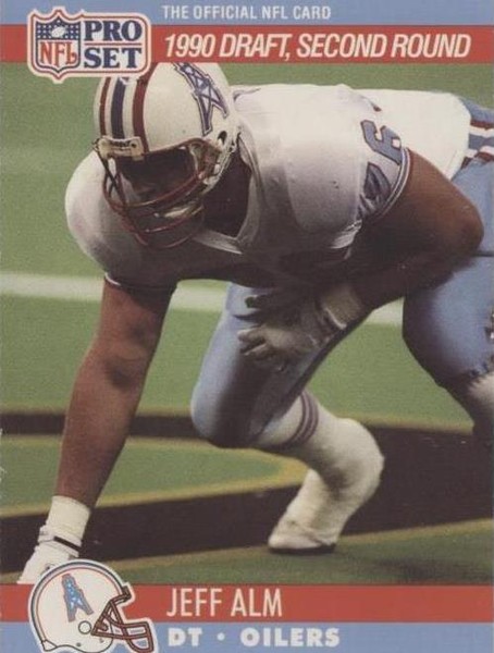 1990 Pro Set - Draft #710 Jeff Alm (RC) for sale online | eBay