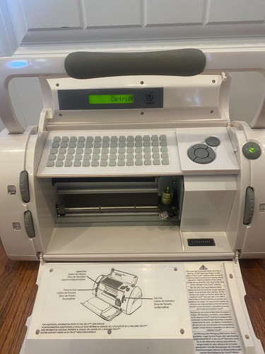 Cricut Personal Electronic Cutter Machine CRV001 w/ Power Supply Works ...