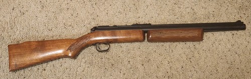 Benjamin Model 342 Racine .22 Air Rifle. New Pump Seal-Pumps And Shoots ...
