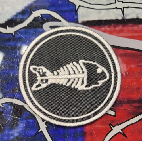 EMBROIDERED FISHBONE PUNK BAND PATCH (Please Read Ad) | eBay