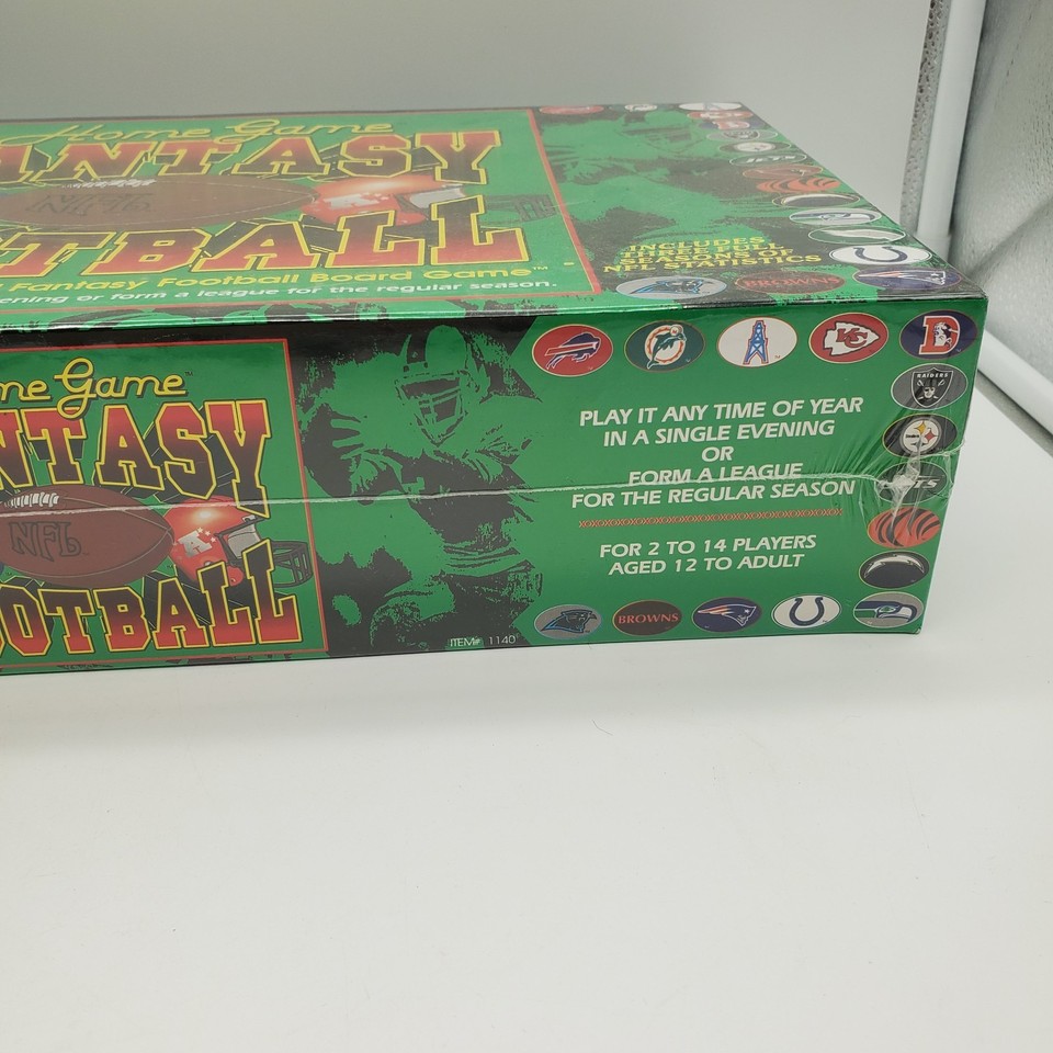 Vintage 1994 TDC Games Team NFL Fantasy Football Home Game Sealed NIP ...