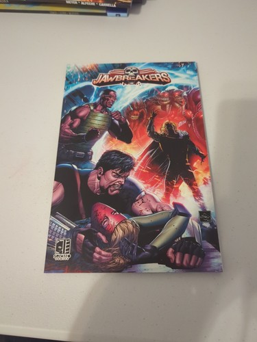 Jawbreakers God-King Richard C. Meyer Splatter Comic | eBay