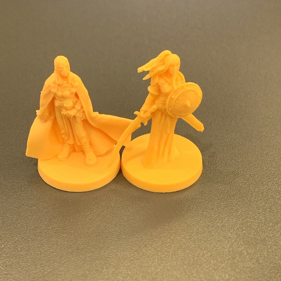 LOT 5 HEROES WARS GAME Miniature For Dungeons & Dragon D&D DD Figures ...