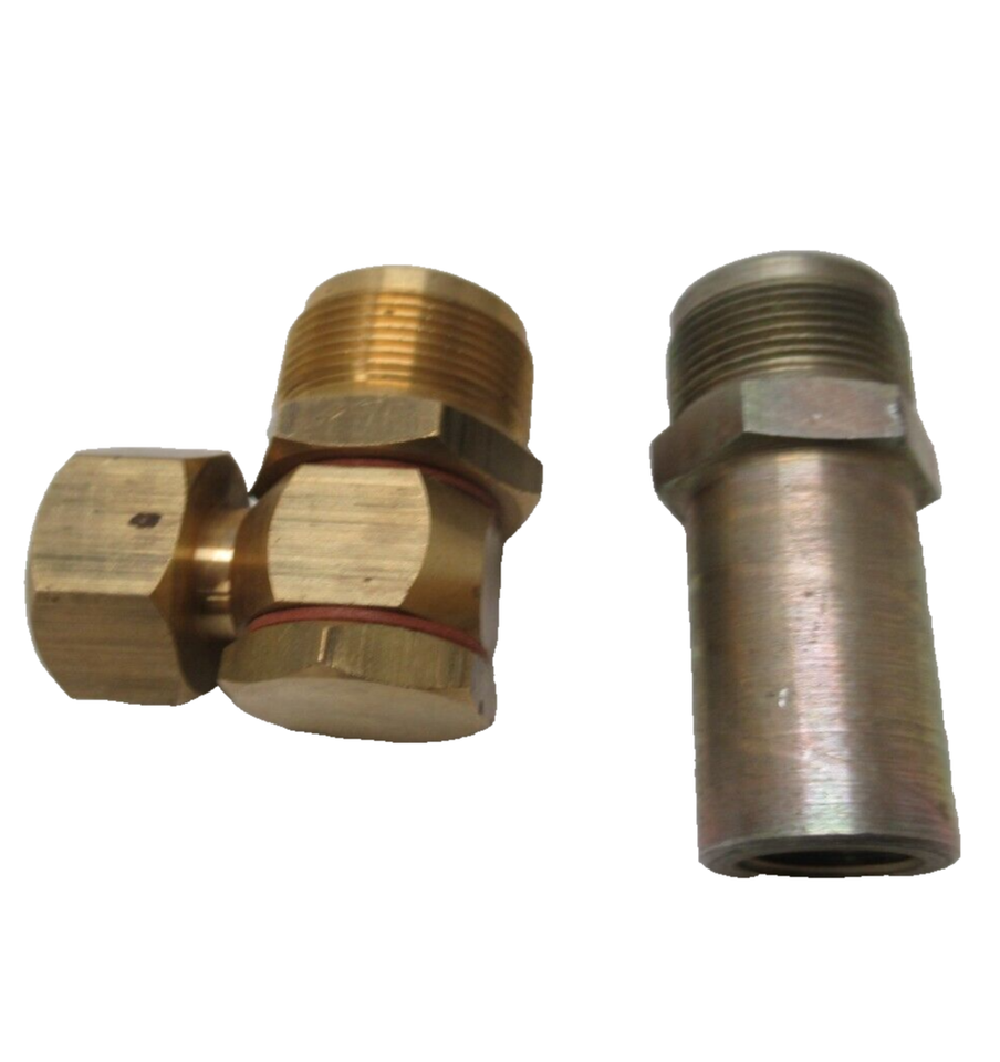 Rochester Quadrajet 4bbl Carburetor Fuel Banjo Inlet Fitting Adapter ...
