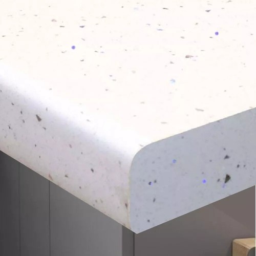 white Sparkle Laminate kitchen Oasis worktop 600mm x 38mm 1m,1.5m,2m,3m ...