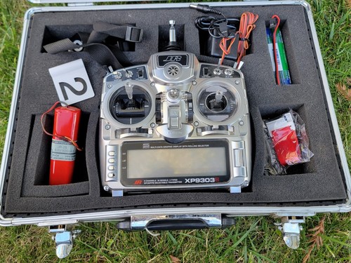 JR XP9303H R/C 2.4GHz Remote 9 Channel Transmitter NET-J72 FM 72 Module ...