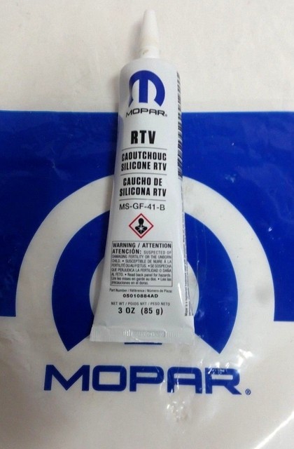 NEW Dodge, Jeep, Chrysler, Ram Mopar RTV Silicone Tube Sealant, OEM | eBay
