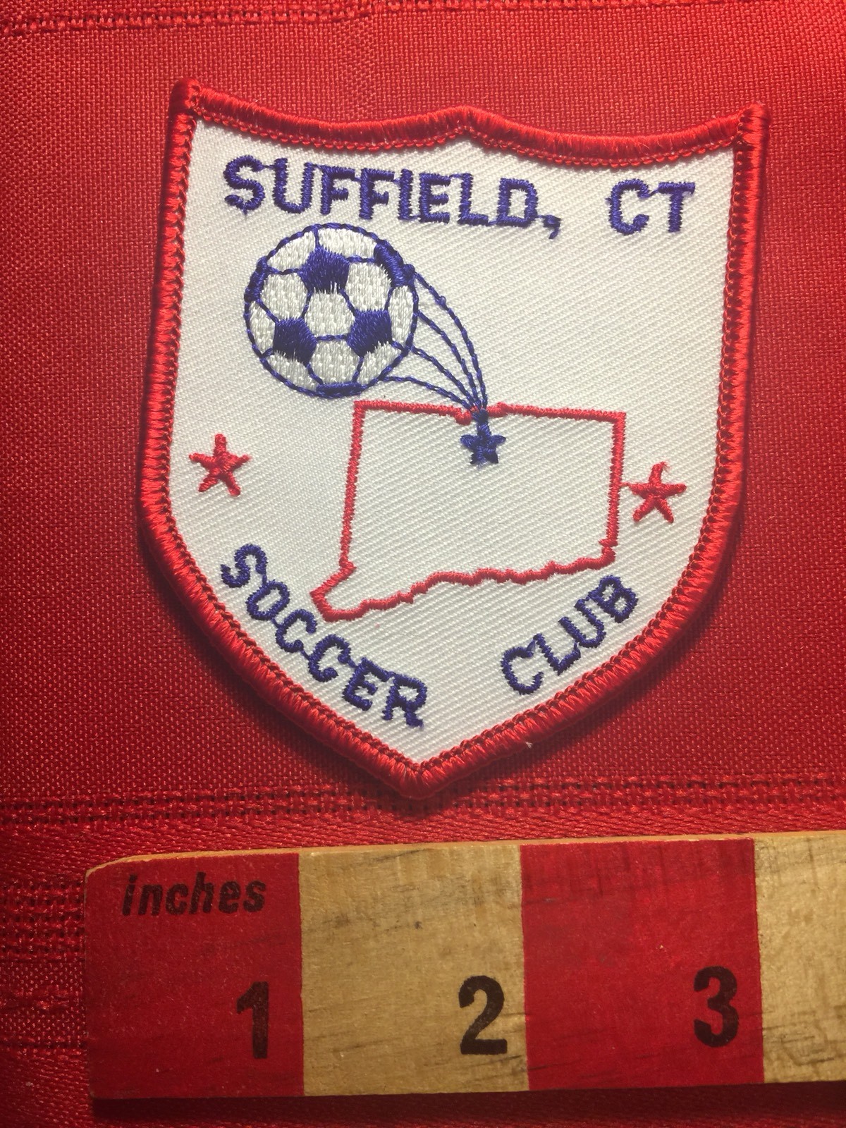 Connecticut Patch SUFFIELD CT SOCCER CLUB C846 | eBay