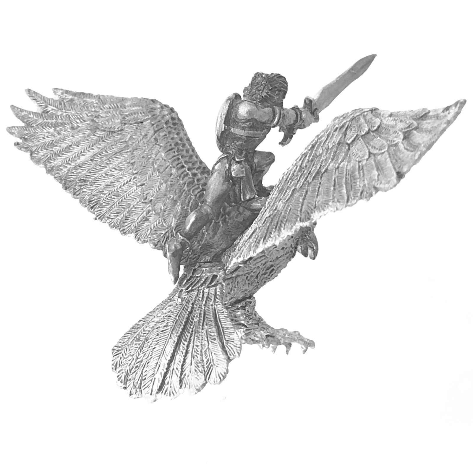Wood Elf Giant Eagle Rider Hero 28mm Metal Unpainted | eBay