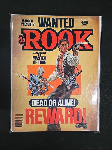 1979 Warren Wanted Rook: Dead Or Alive! Magazine Newstand | eBay