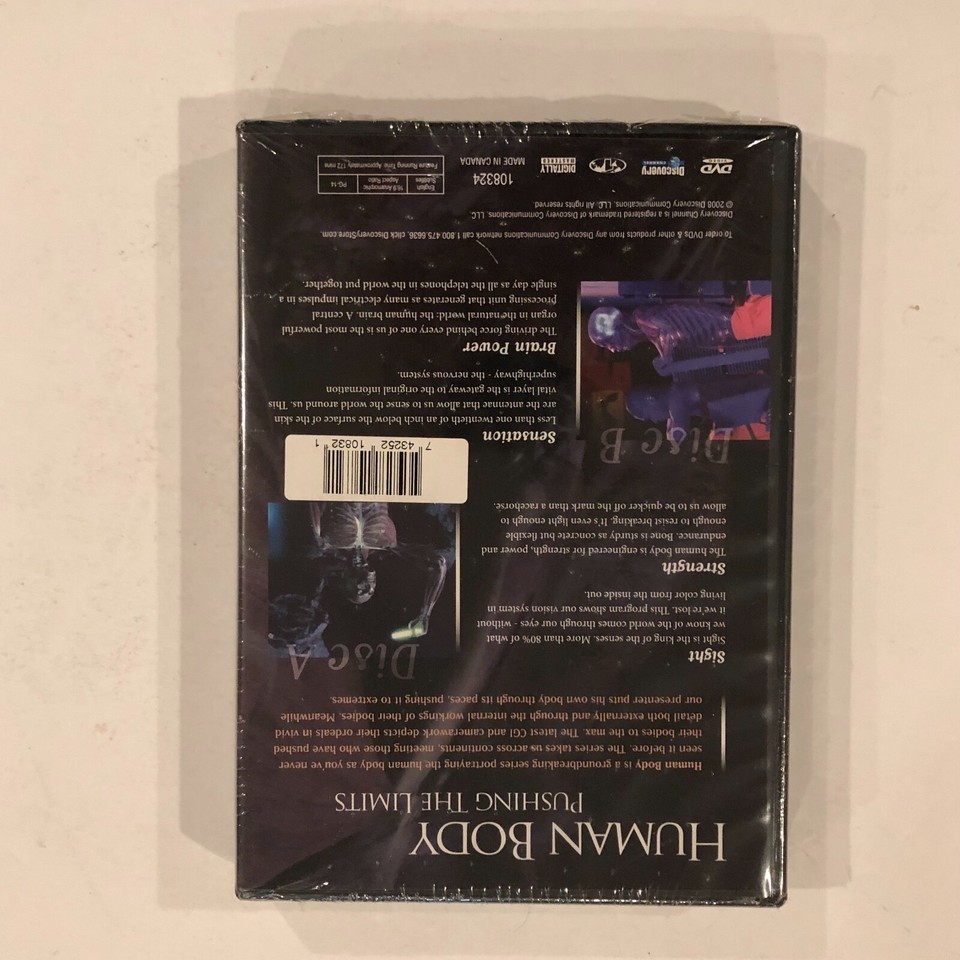 Human Body Pushing The Limits Discovery History Channel 2008 DVD New ...