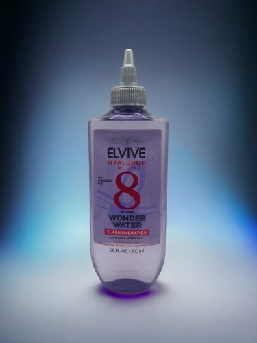 L'Oreal Paris Elvive Hyaluron Plump Flash Hydration Wonder Water, 6.8 ...