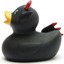 Rubber Duck Bath Duck Devil black Ducky Rubber Duckie 4250883161985 | eBay