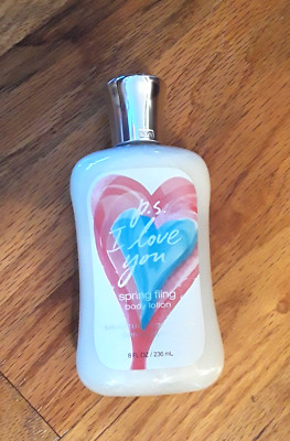 Bath & Body Works PS I Love You Spring Fling Lotion 8oz Rare New | eBay