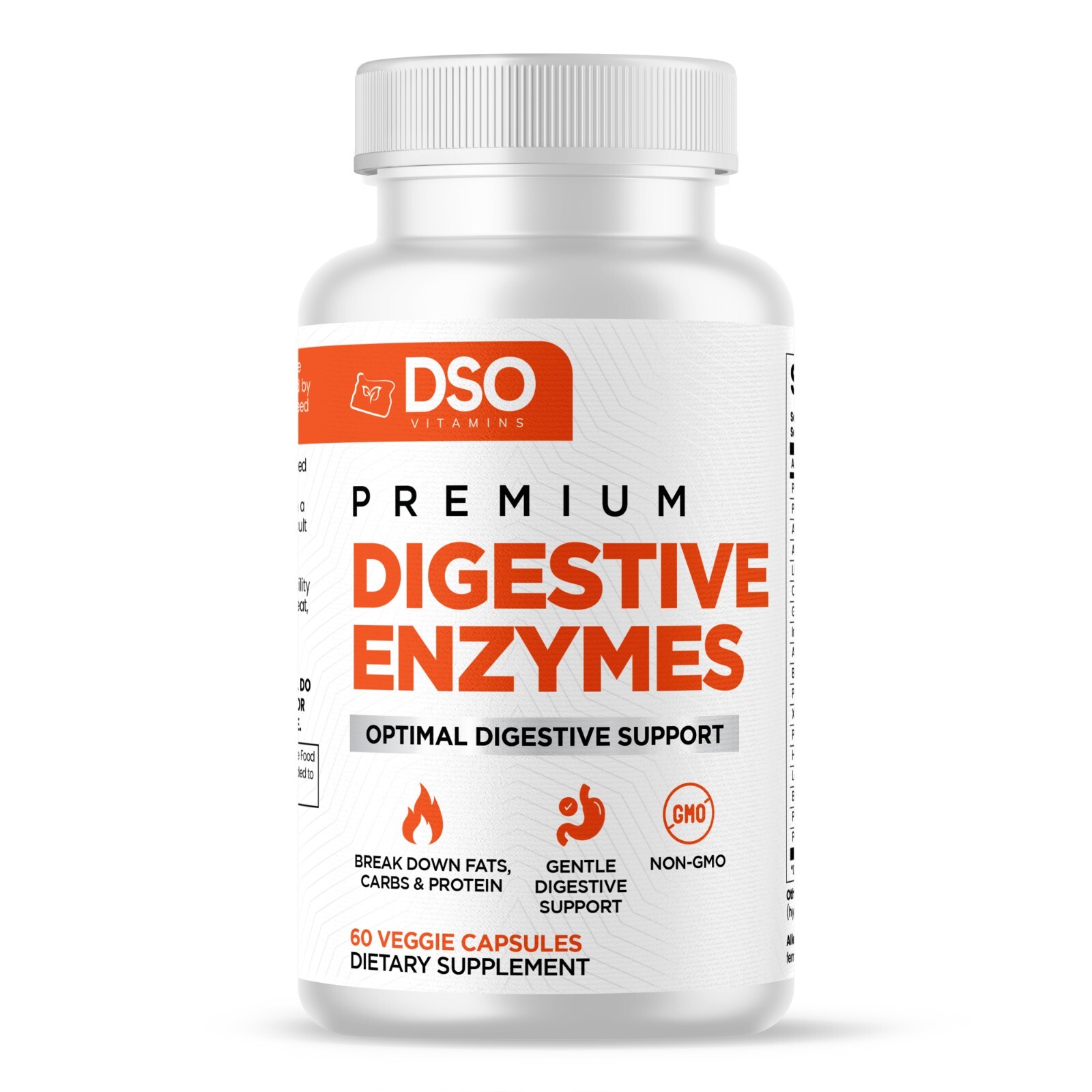 DSO Vitamins Premium Digestive Enzymes 60 capsules NEW | eBay