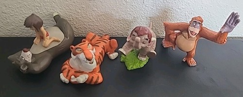 Disney Jungle Book RARE Figurines Toys Set Of 4 Applause Baloo Mowgli ...