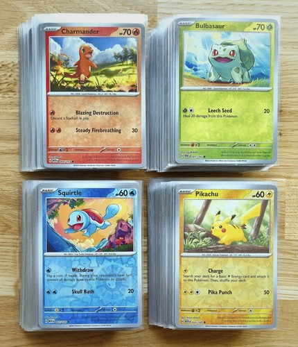 Pokémon 151 Costco Promo Cards Set Cosmos holos Pikachu Charmander ...