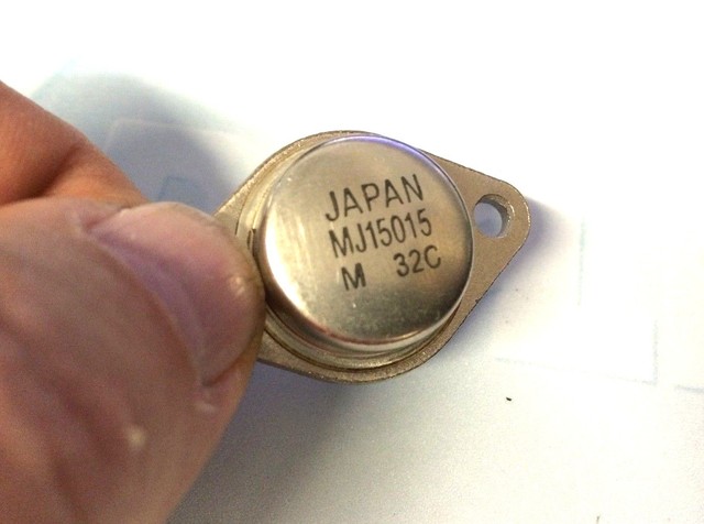 MJ15015 NPN Power Transistor 15a 180w for sale online | eBay
