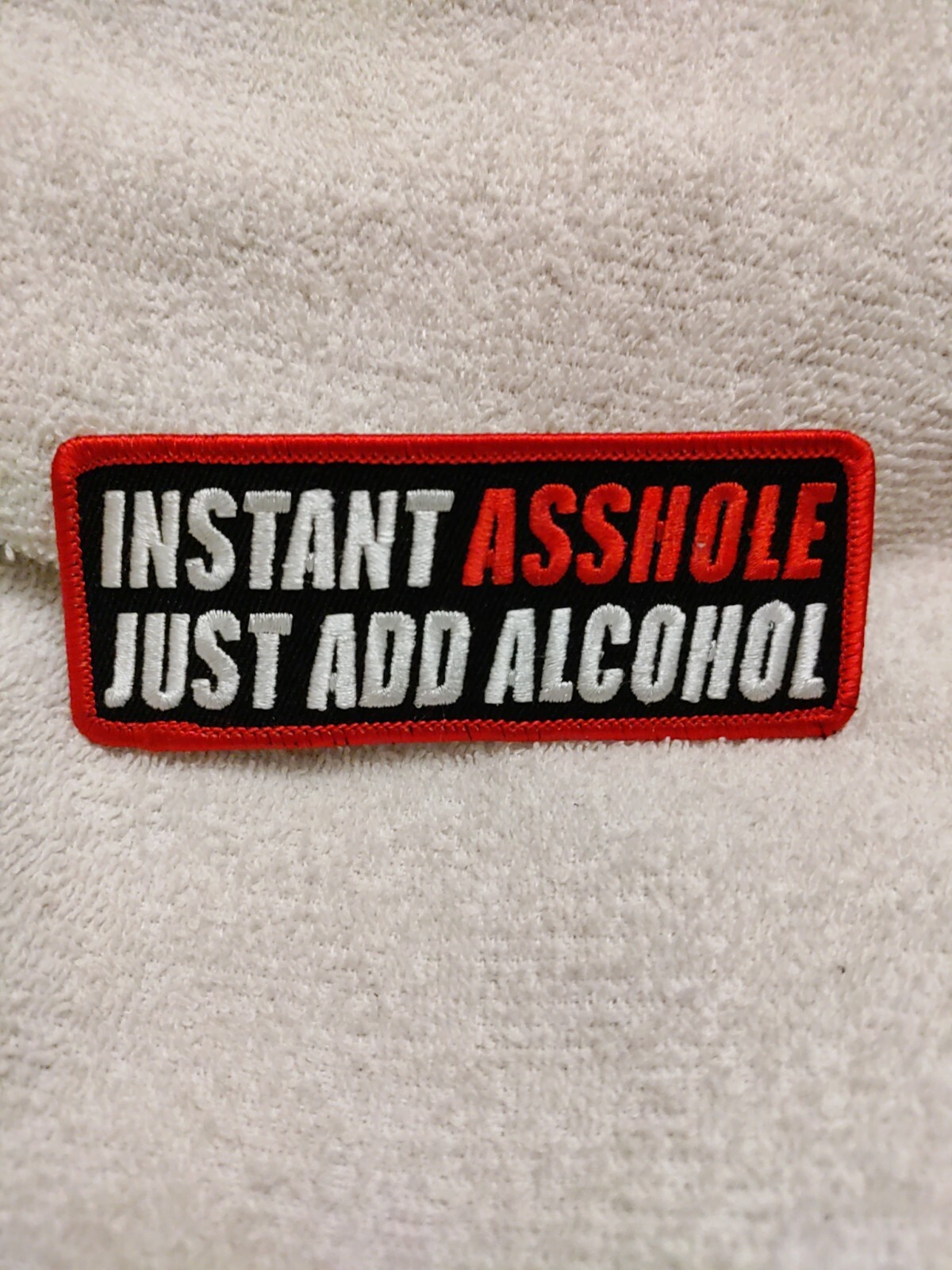 Instant A**H*** Just Add Alcohol, Patch | eBay