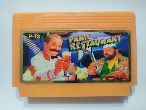 Panic Restaurant English version- MEGA RARE Famicom Famiclone Nes ...