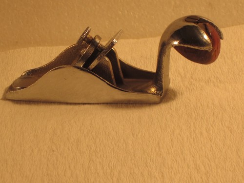 CHROME PLATED MINIATURE STANLEY SQUIRREL TAIL PLANE | eBay
