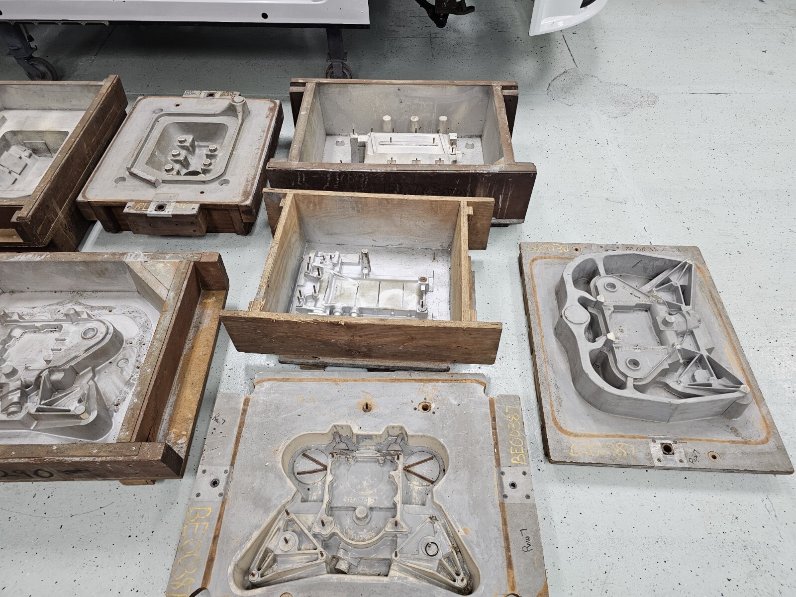 INDYCAR Turbo Buick Original Engine Molds Casting 1980's Indy 500 ...