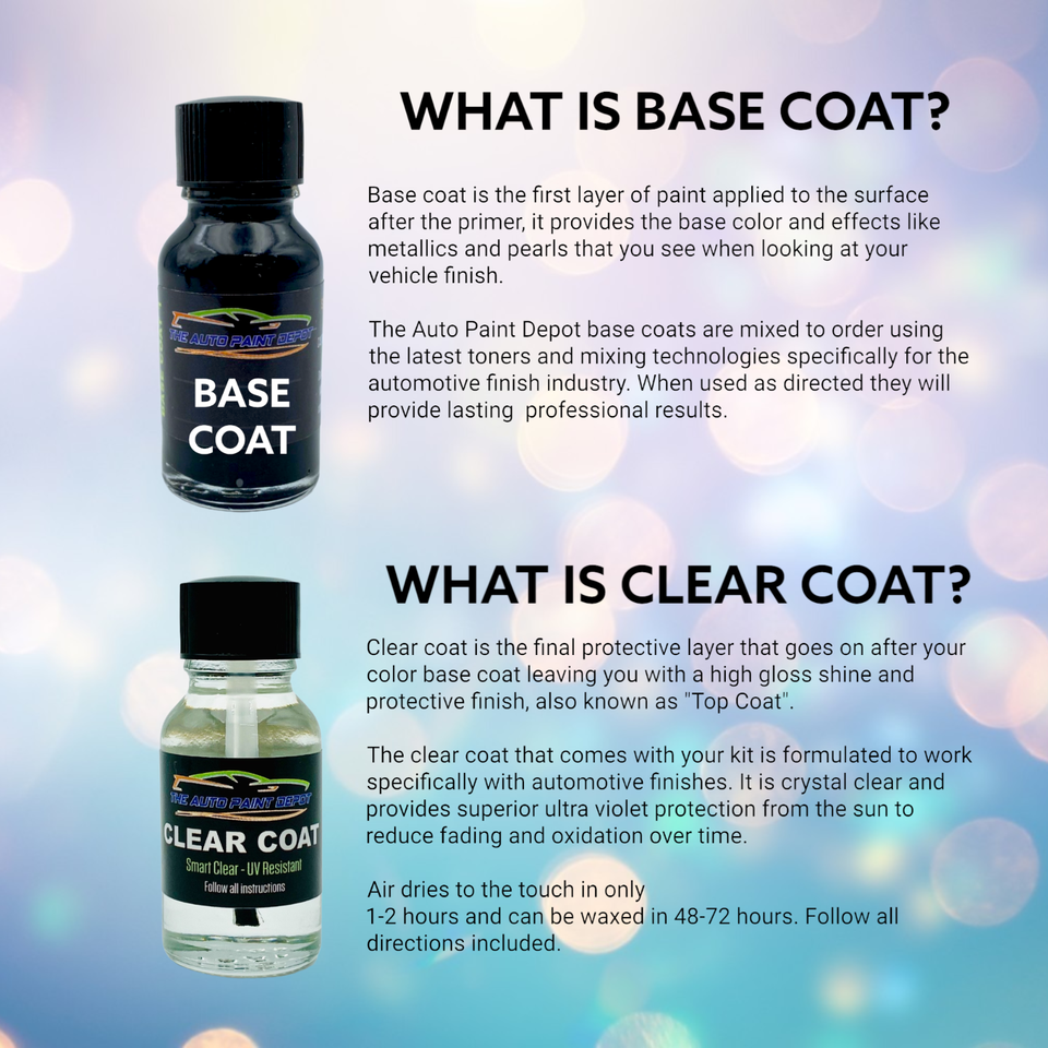 Touch up Paint for JEEP, CHRYSLER, DODGE, PX8, BLACK, All Models, Auto ...