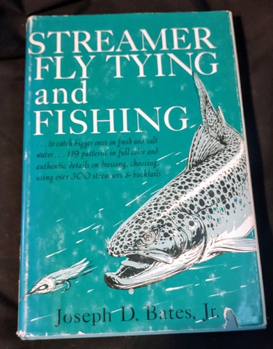 Vintage HB Streamer Fly Tying and Fishing Joseph D Bates Jr 1966 1st ...