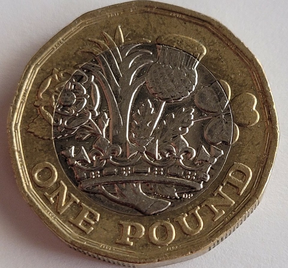 One Pound Elizabeth II Original Nations of the Crown First Coin 2017 KM ...