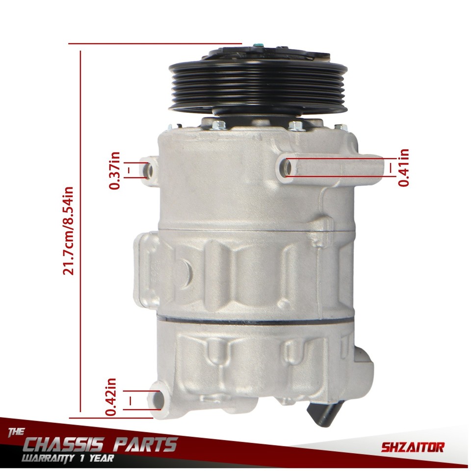 AC A/C Compressor For Volkswagen Beetle CC Golf Jetta Passat Tiguan ...