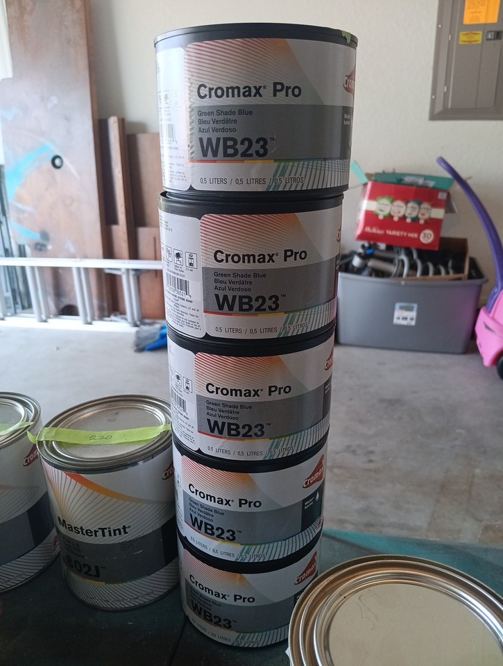 CROMAX PRO WB23 GREEN SHADE BLUE 16.9FL OZ 0.5L MIXING COLOR FREE ...